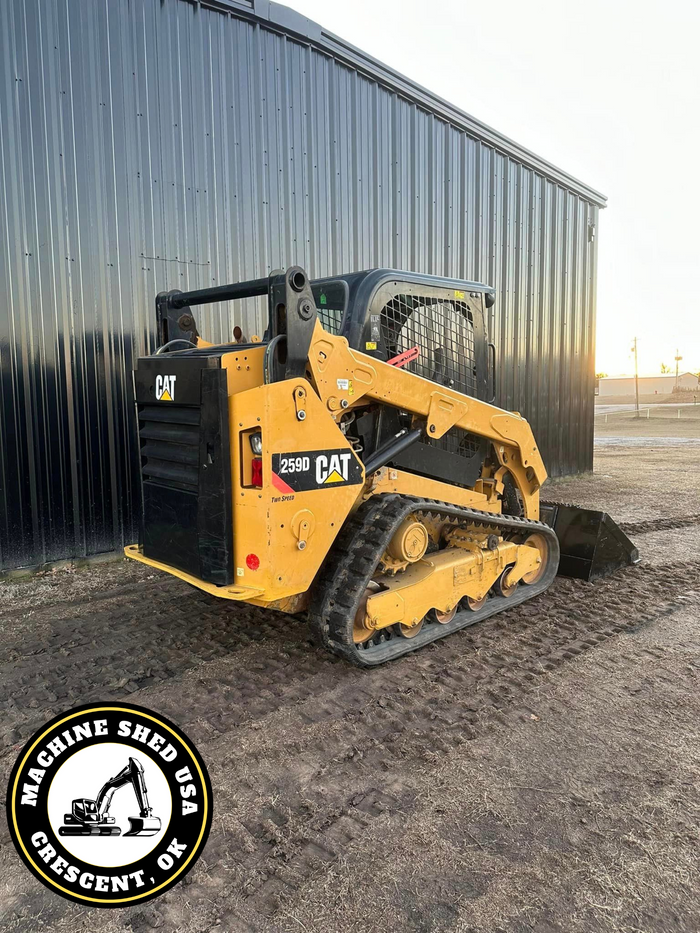 SOLD-Cat 259D Skid Steer-compact track loader